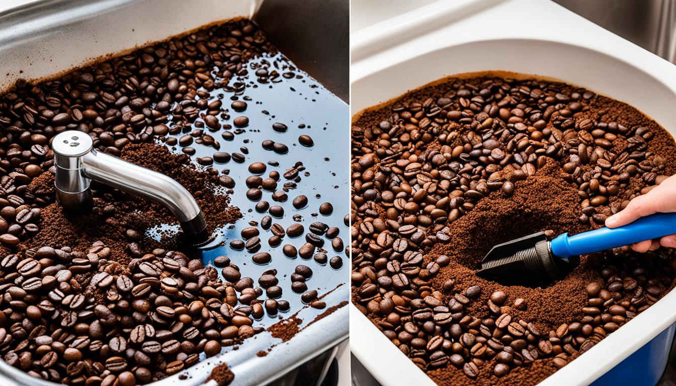 Unclog Drains: Dissolve Coffee Grounds Effectively
